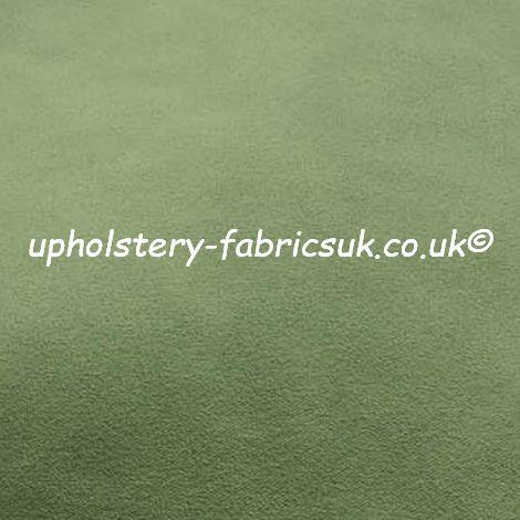 Warwick Fabric Plush Velvet Conifer - Upholstery Fabrics UK